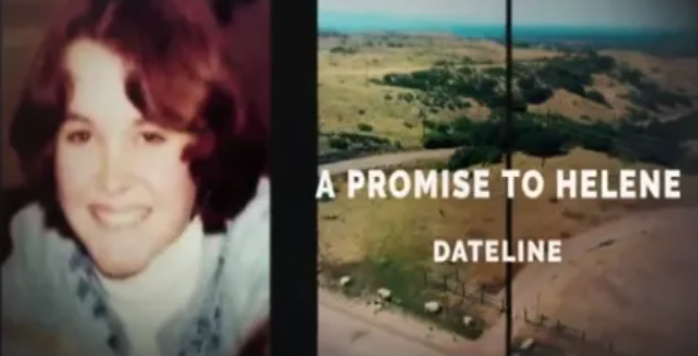On 10/16/20 #Dateline Airs A Promise to Helene via @stacyamiller85 ...