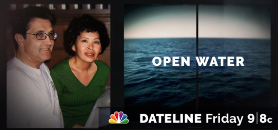 On 1/8/21 #Dateline Airs Open Water via @stacyamiller85 @DatelineNBC # ...